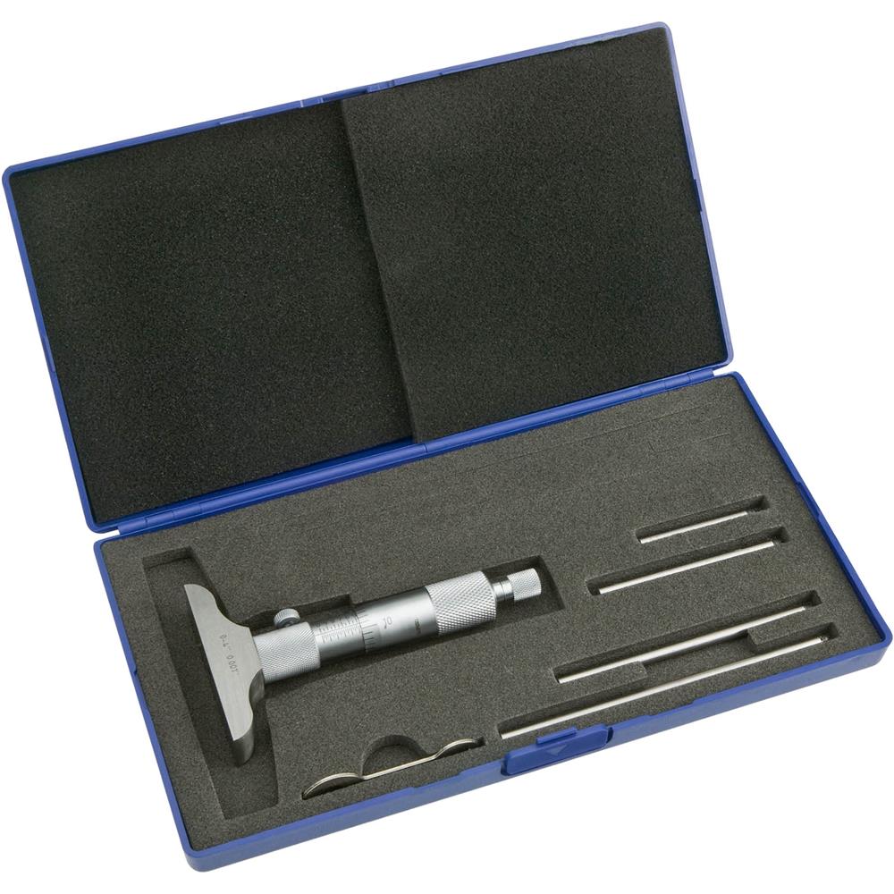 Depth Micrometer - 0 - 4" - Grizzly Industrial, Inc.