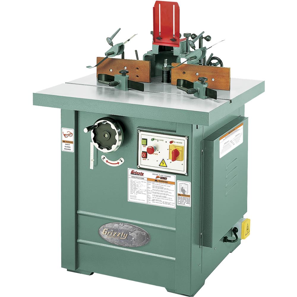 5 HP Professional Spindle Shaper - Z Series - Grizzly Industrial, Inc.
