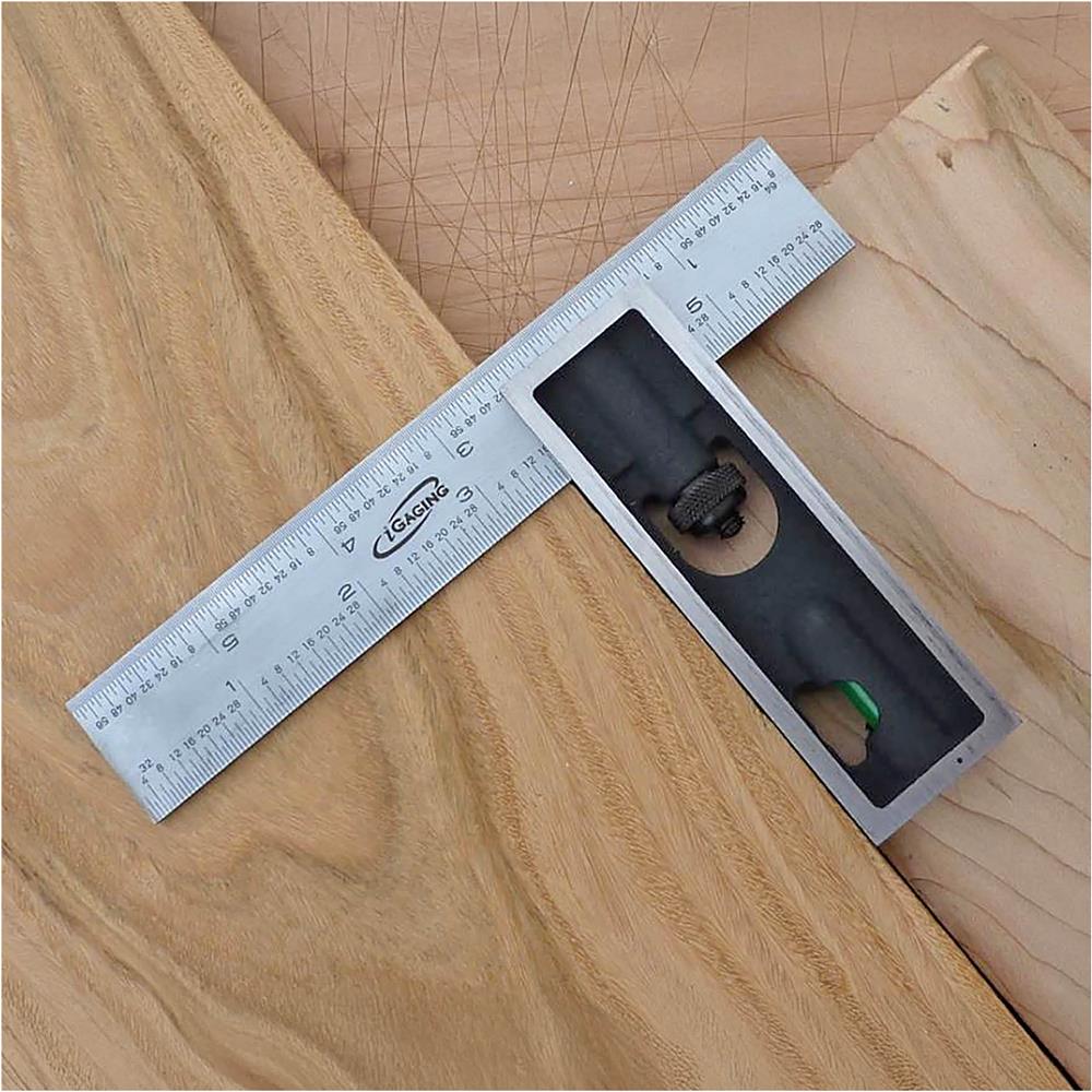 6" Double Square with 4R Blade and Bubble Level - Grizzly Industrial, Inc.