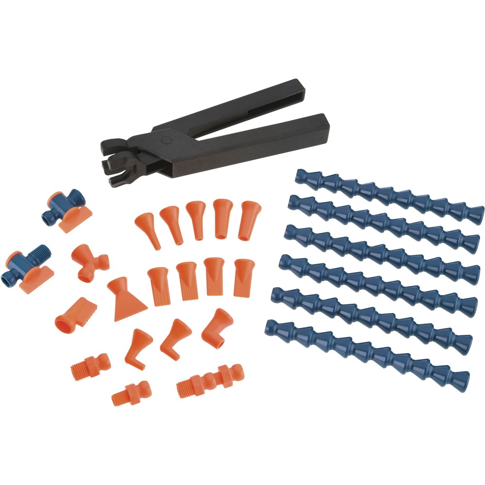 1/4" Adjustable Coolant Hose Set with Pliers - Grizzly Industrial, Inc.
