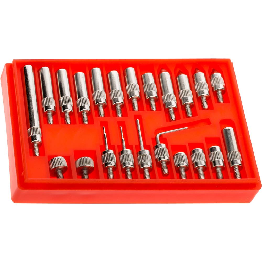 iGaging T27676 - 22 Pc. Indicator Anvil Set - Grizzly Industrial, Inc.