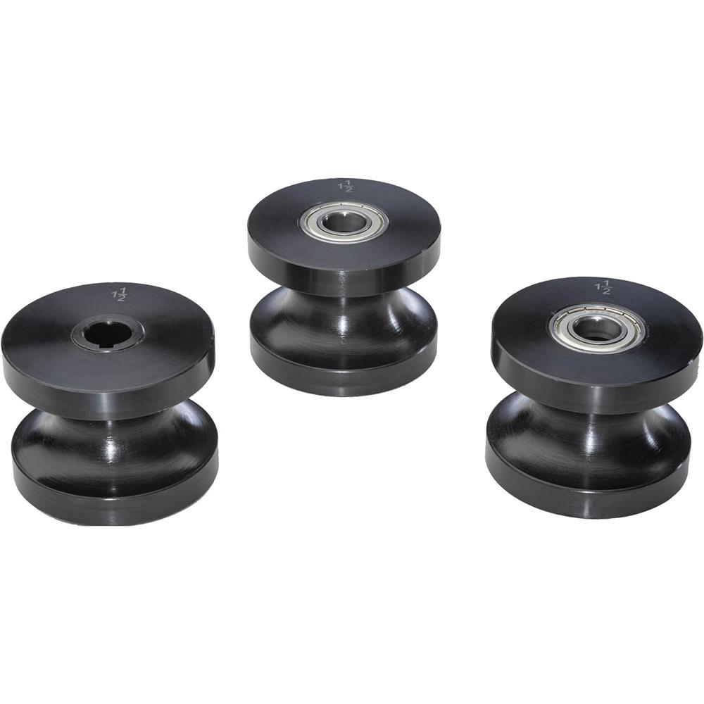 Grizzly T33033 - Round Tube Rollers, 1-1/2" - Grizzly Industrial, Inc.