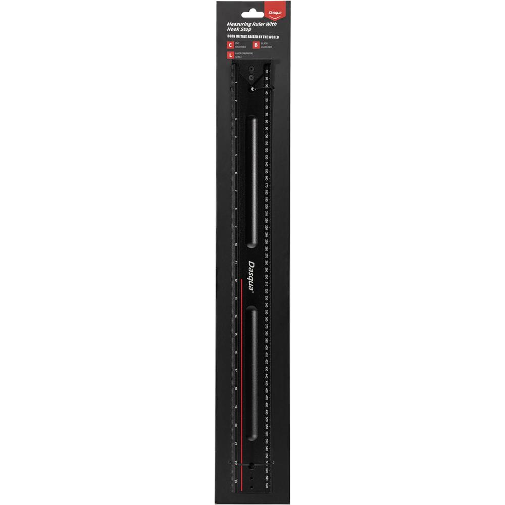 Dasqua T33336 - 24" Premium Ruler with Hook Stop - Grizzly Industrial, Inc.