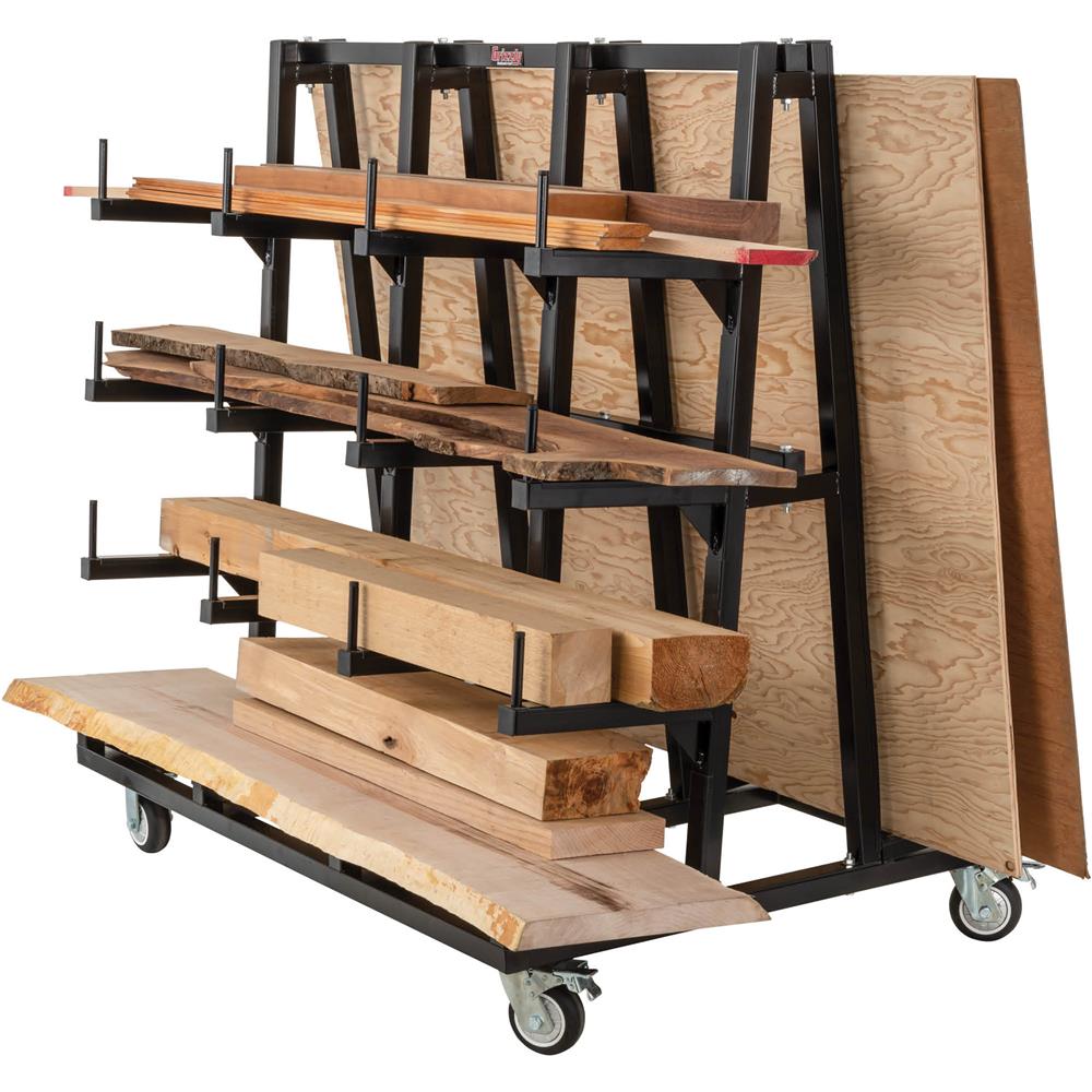 Grizzly T34007 - Lumber/Plywood Cart - Grizzly Industrial, Inc.