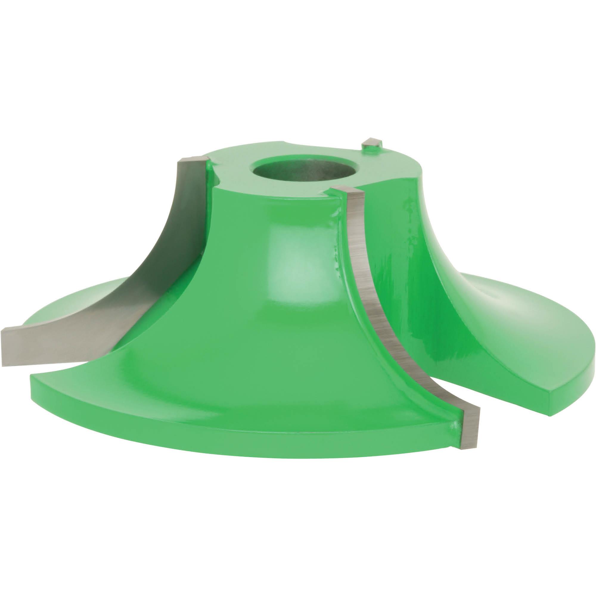 Shaper Cutter - 1-1/4"r Quarter Round, 3/4" Bore - Grizzly Industrial