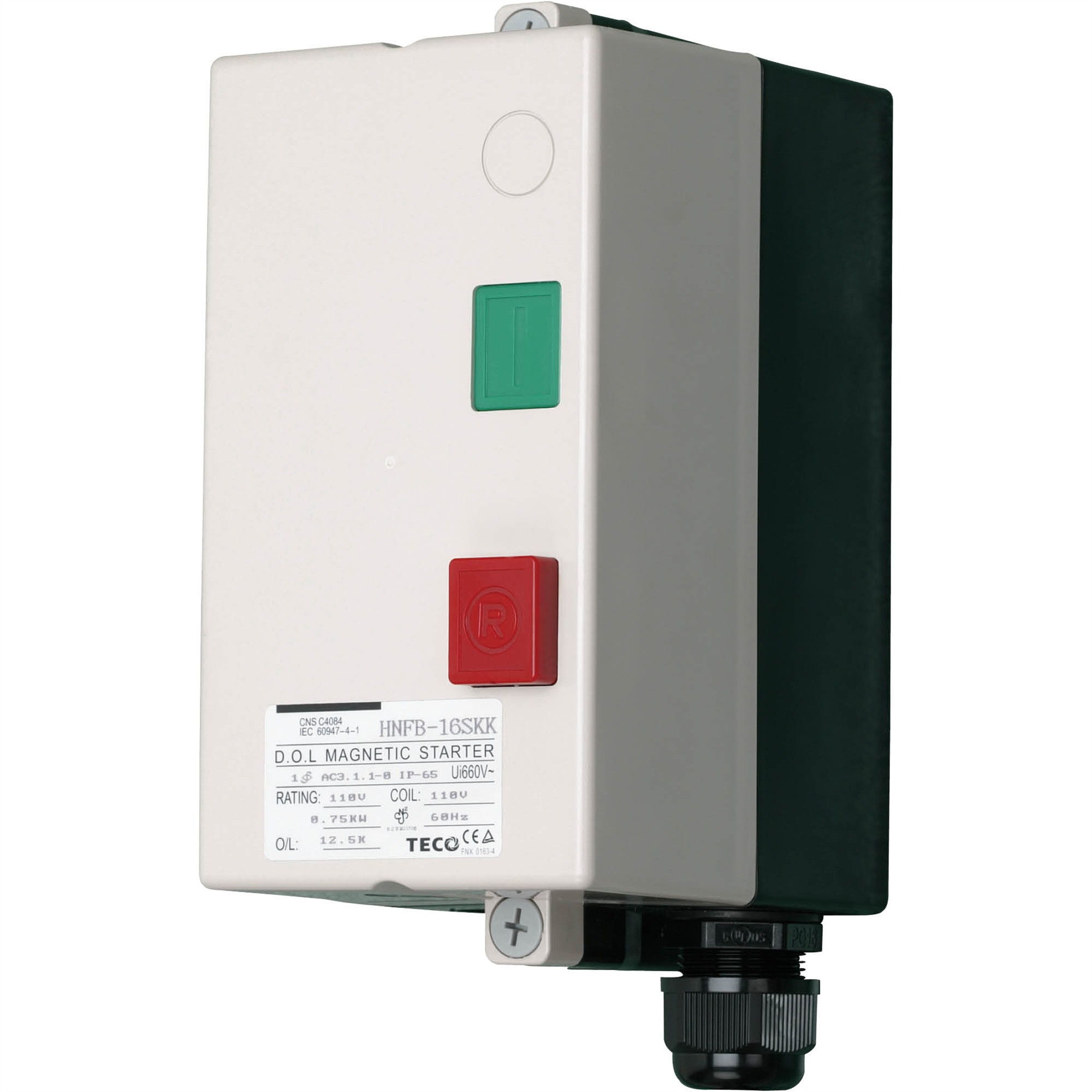 Single-Phase 110V 1 HP Mag Switch - Grizzly Industrial, Inc.