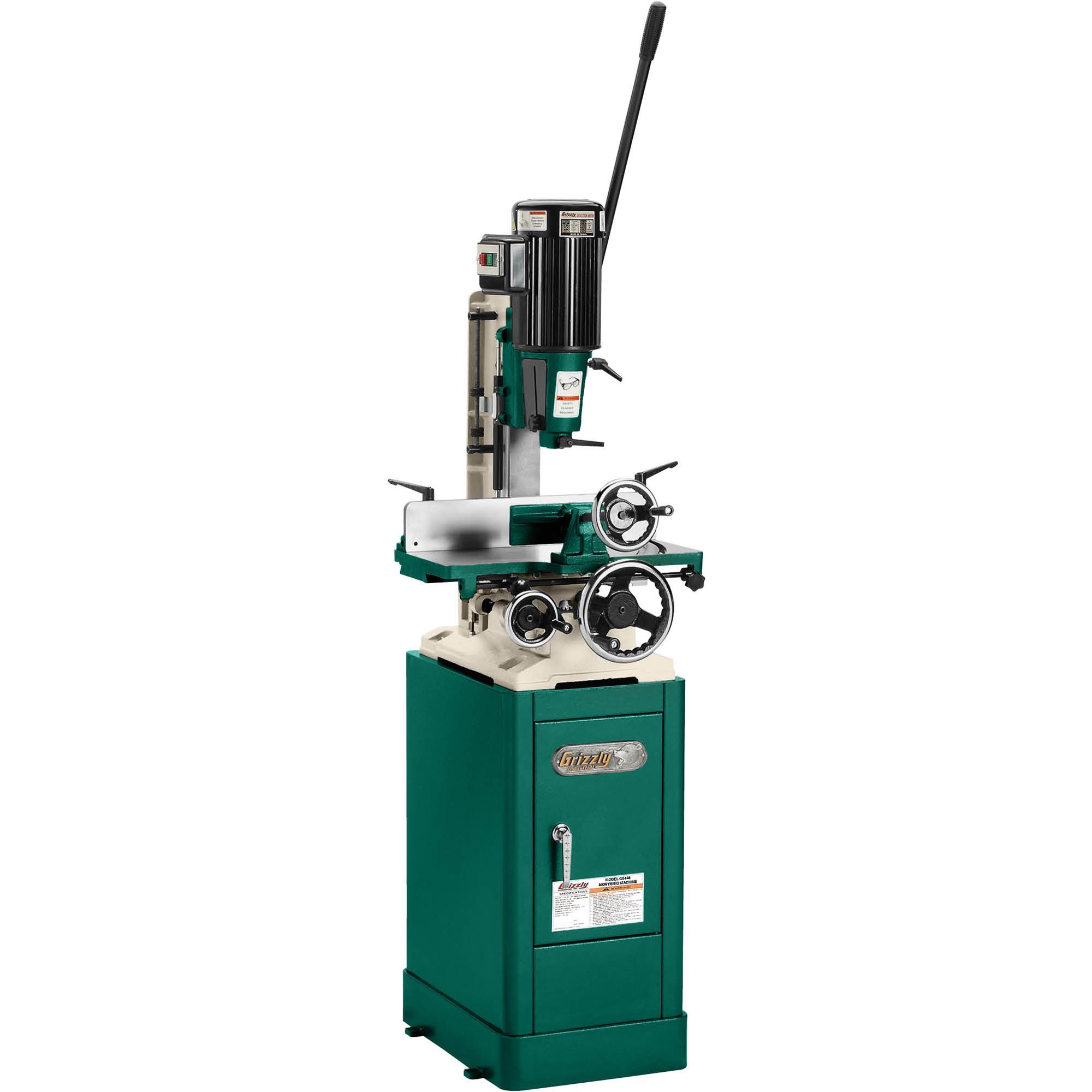 1-1/2 HP Heavy-Duty Mortiser w/ Stand - Grizzly Industrial