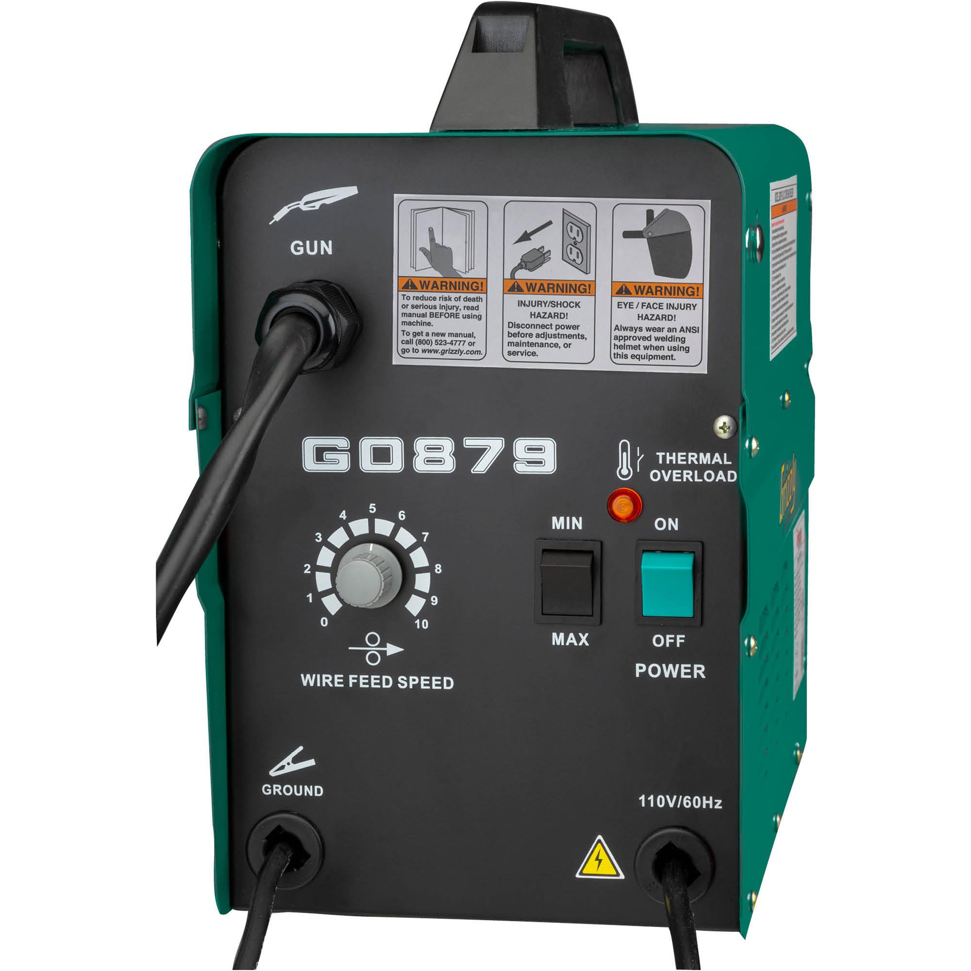 Flux-Cored Wire Feed Welder - Grizzly Industrial, Inc.