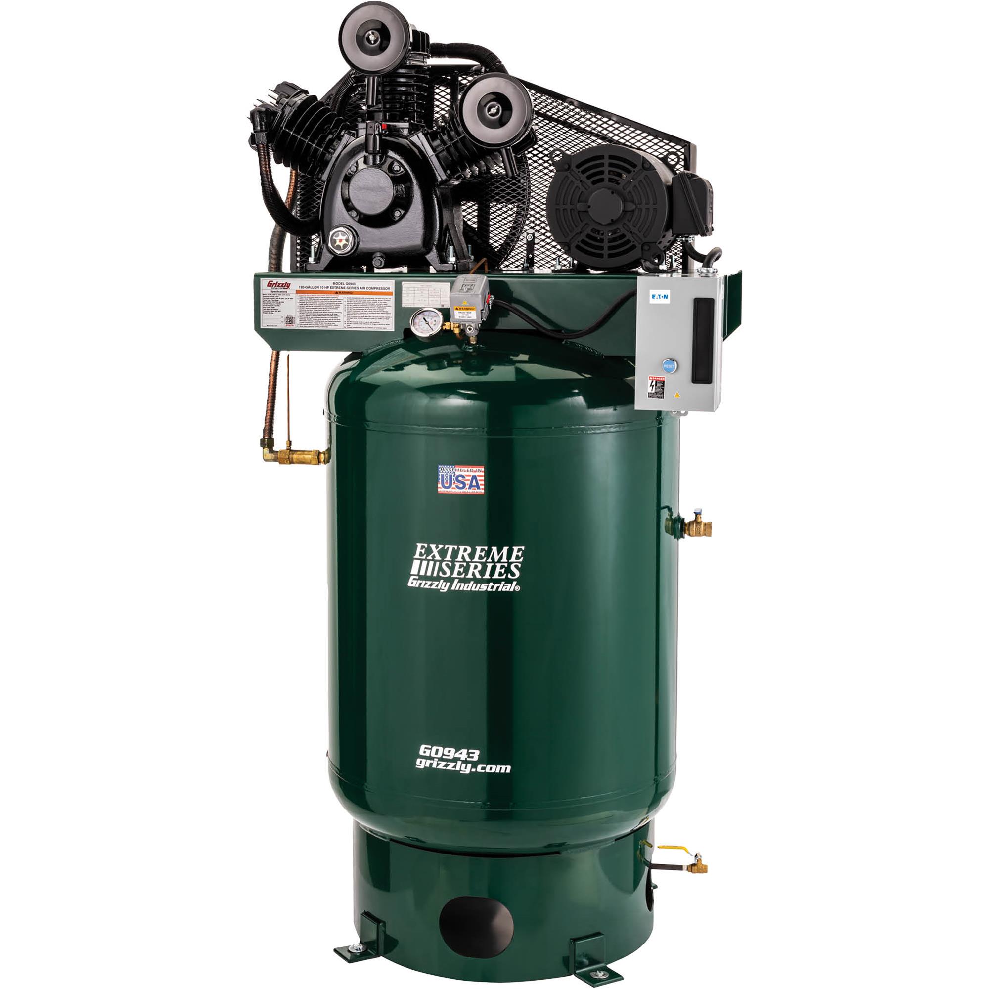 120 gallon air compressor store