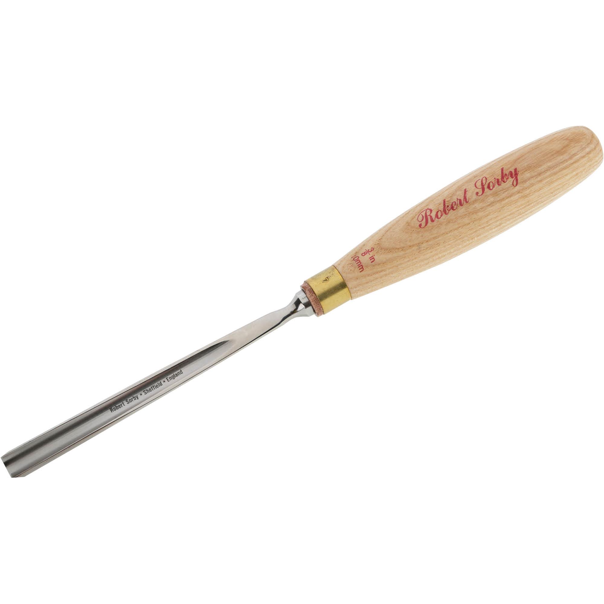 Straight Gouge Woodcarving Chisel #9 Sweep 3/8 Inch - Grizzly Industrial
