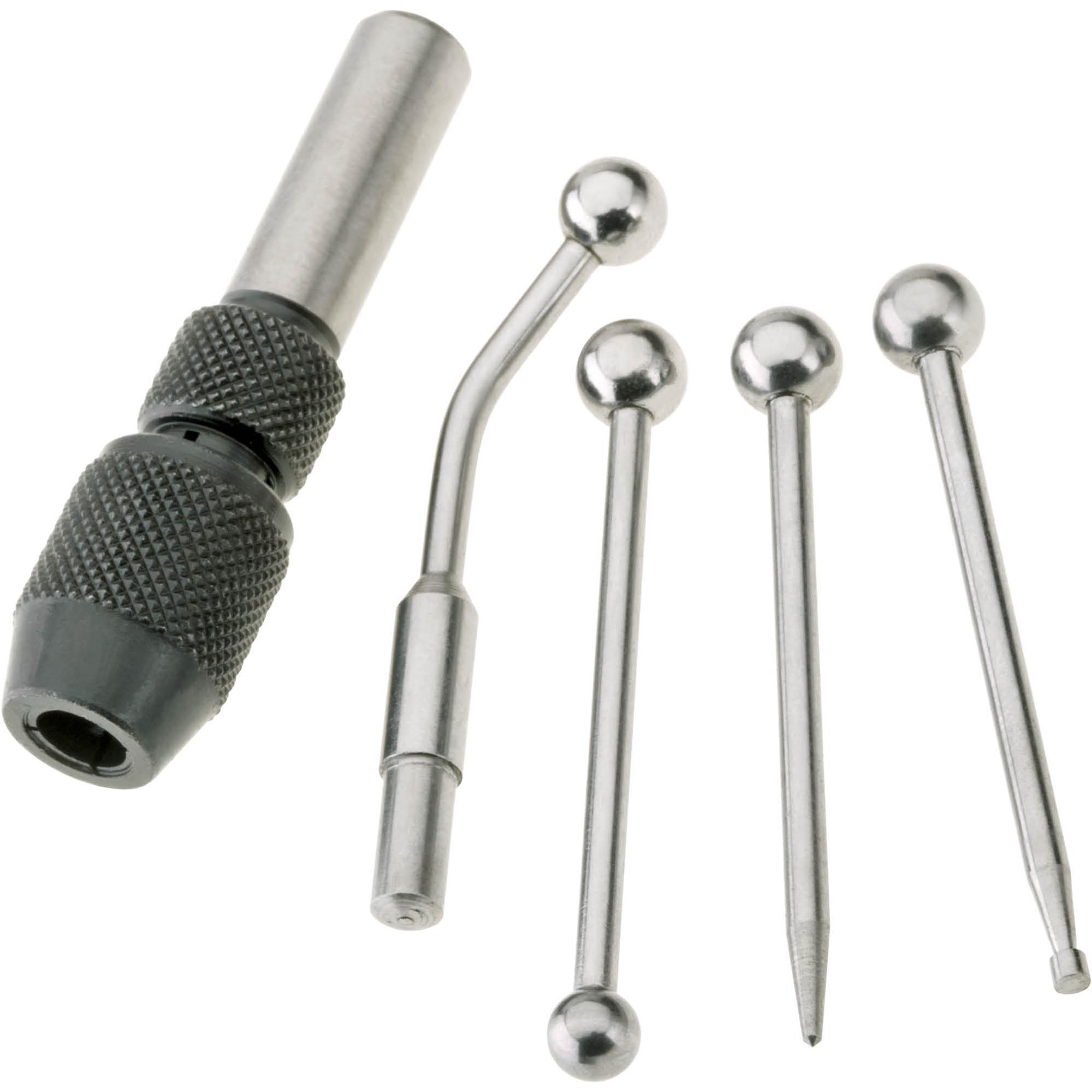 5-pc Wiggler/Center Finder Set - Grizzly Industrial