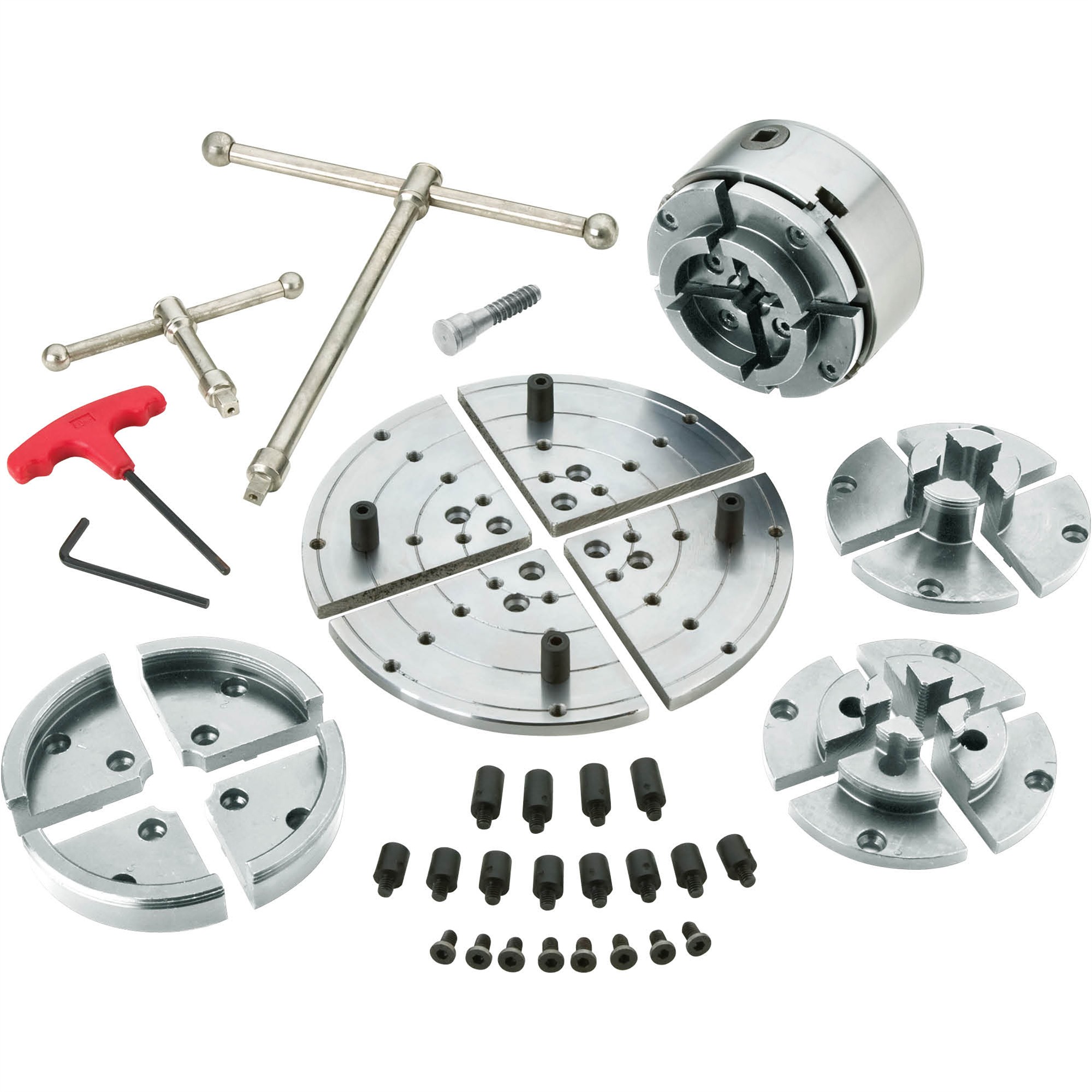 4-1/4" Wood Lathe Chuck Set - Grizzly Industrial