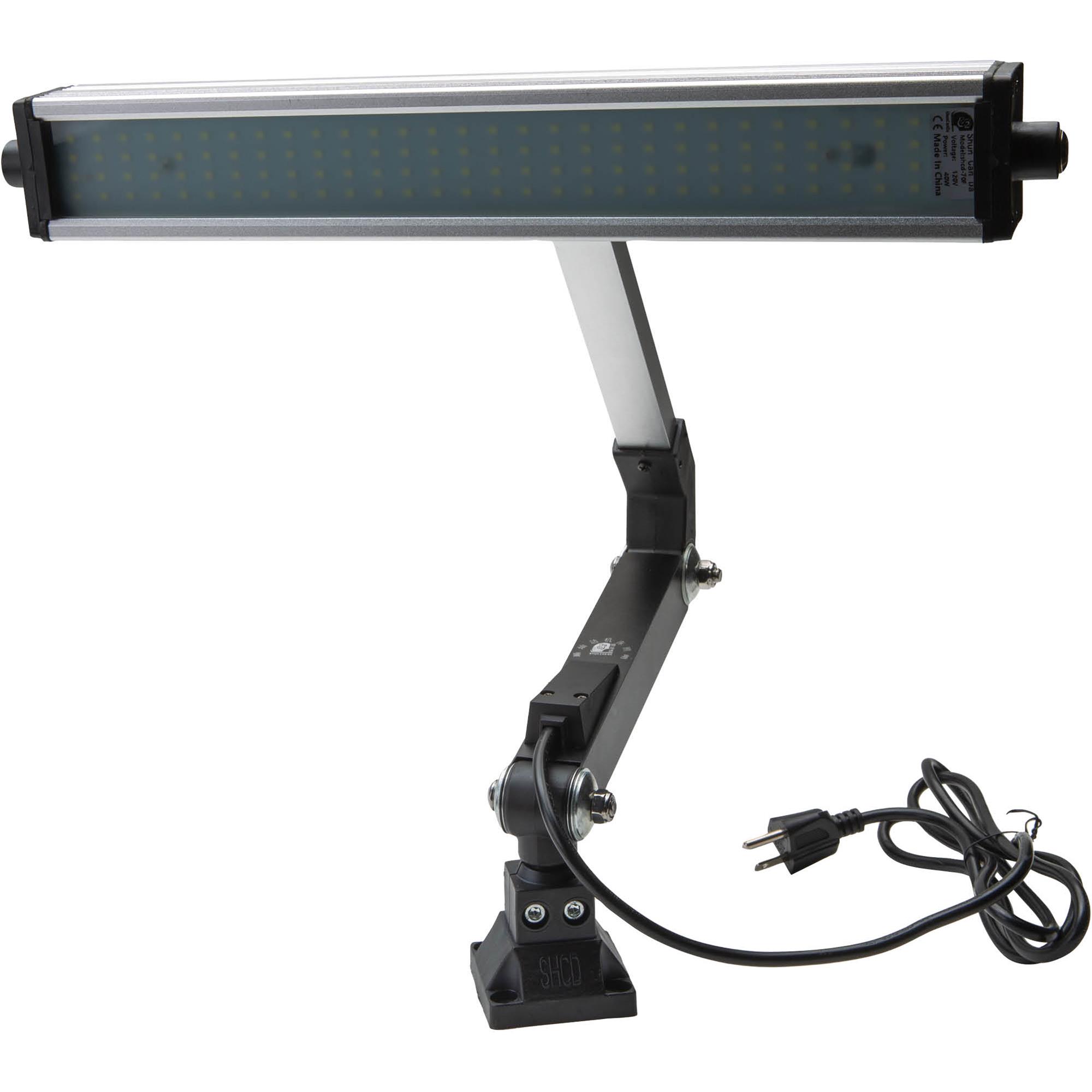 3600 Lumen Articulating LED Light with Mounts - Grizzly Industrial, Inc.