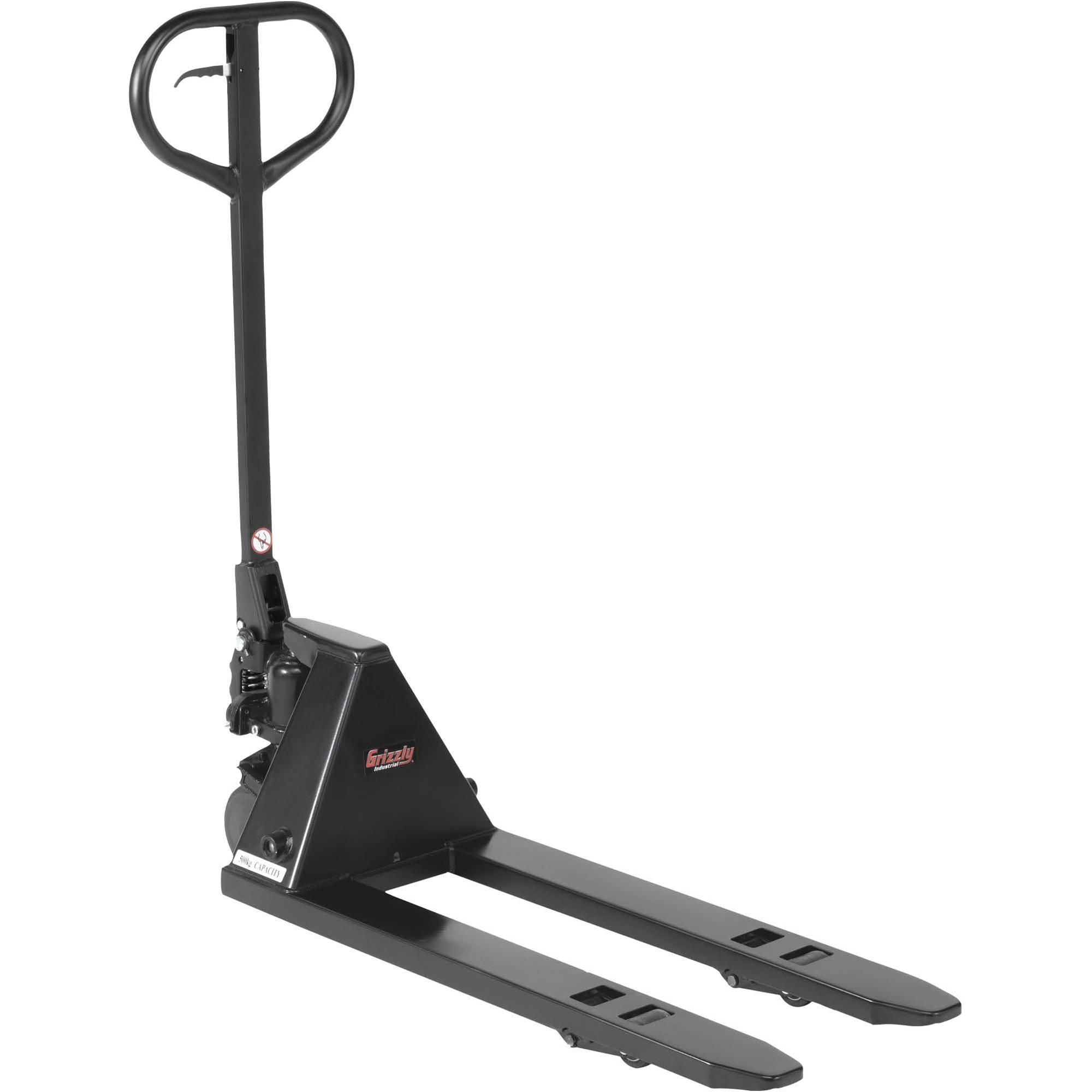 Mini Pallet Jack, 1100 lb. Capacity - Grizzly Industrial, Inc.