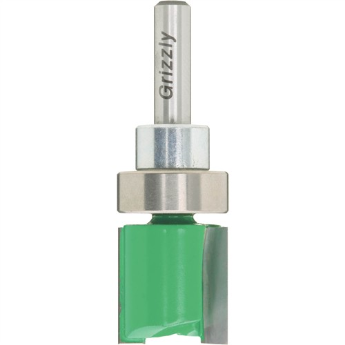 Grizzly C1308 - 3/4" Pattern Cutting Straight Bit, 1/4" Shank - Grizzly ...