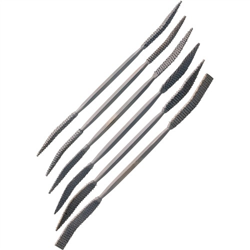 Shop Fox D4298 - 6 pc. Riffler Rasp Set - Medium - Grizzly Industrial, Inc.