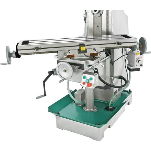 9" x 39" 2 HP Horizontal/Vertical Mill with Power Feed - Grizzly Industrial