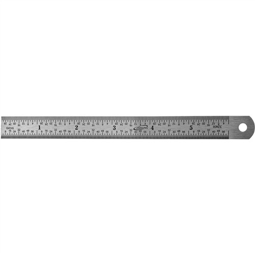 iGaging T25676 - 6" Stainless Steel Ruler - Grizzly Industrial, Inc.