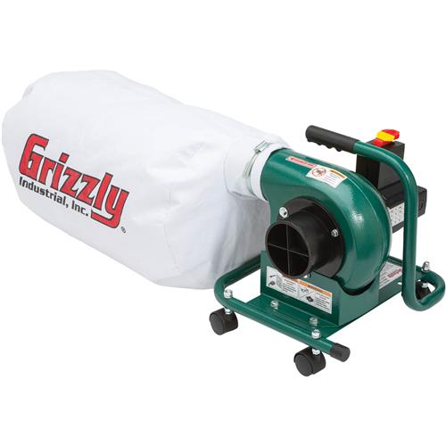 Mini Portable Dust Collector - Grizzly Industrial